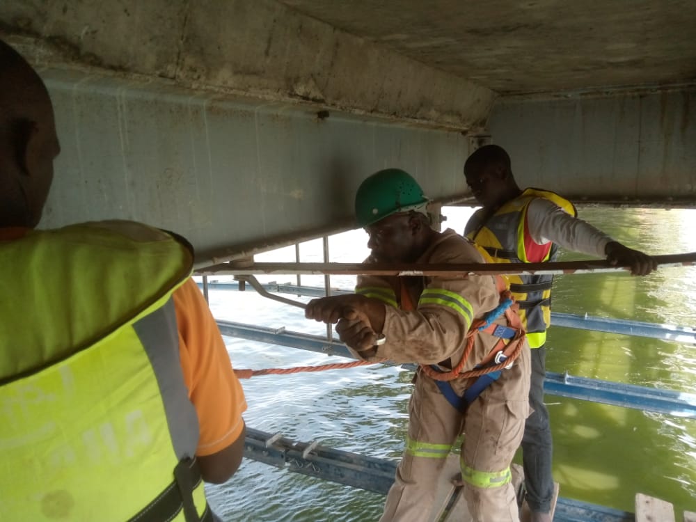 Emergency repair of Kazinga Channel bridge on Kasese – Katunguru ...