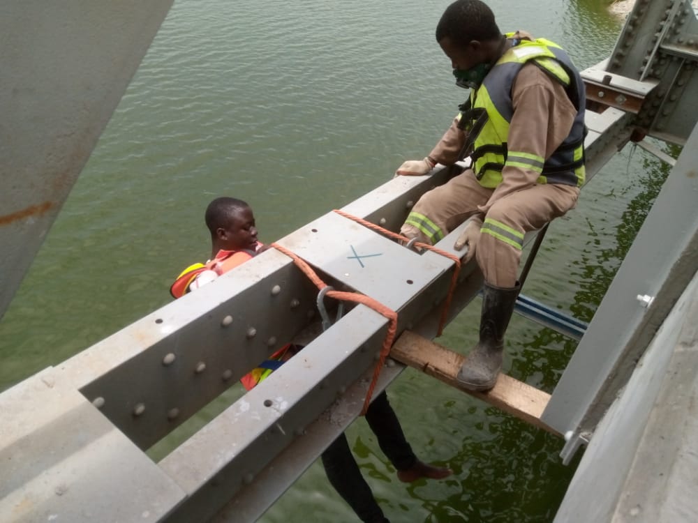 Emergency repair of Kazinga Channel bridge on Kasese – Katunguru ...